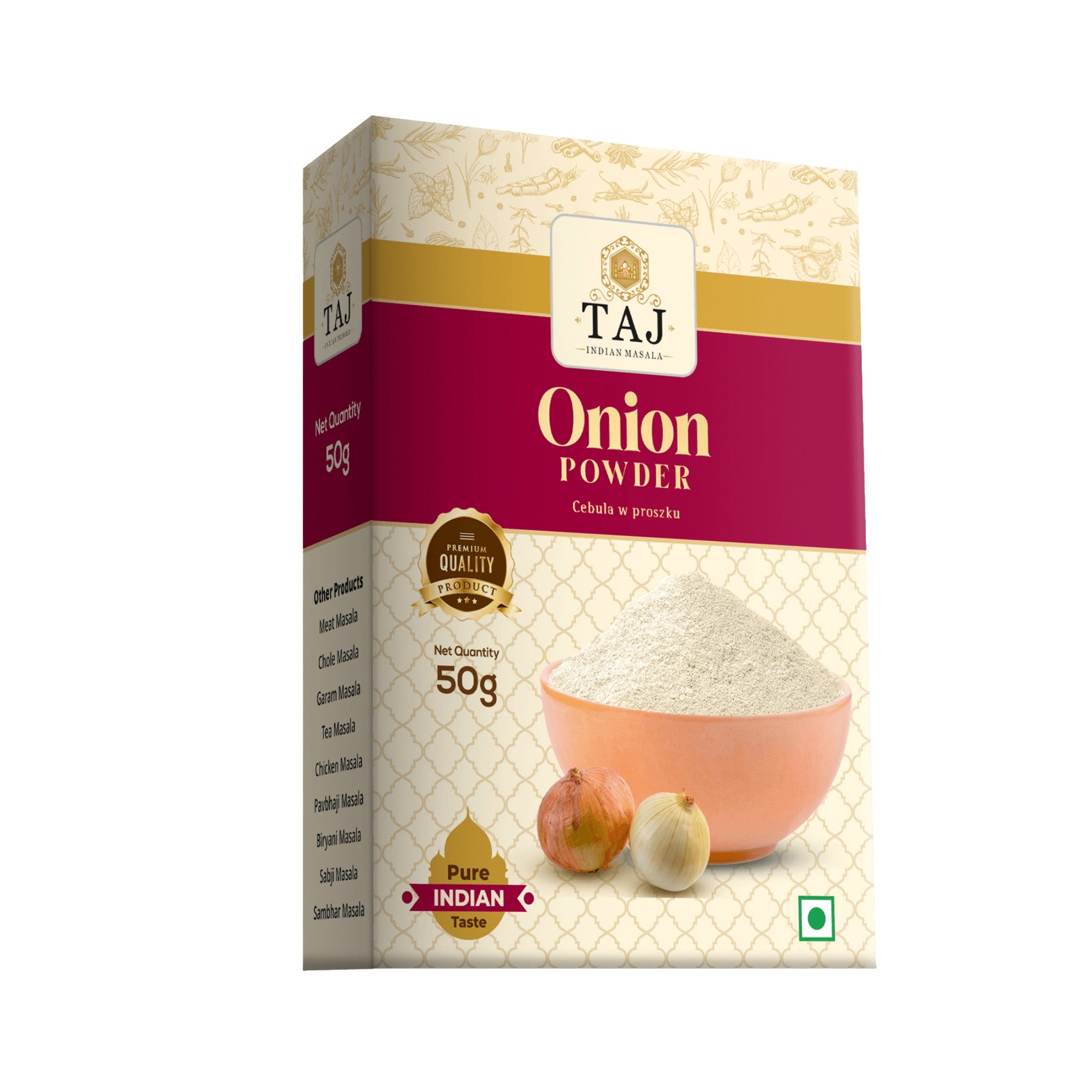 Taj onion powder 50g – Bharat Bhawan